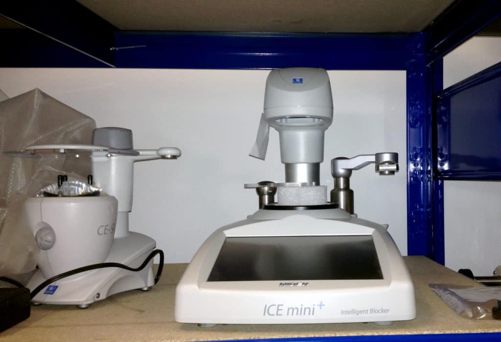 Nidek LE 1000 Edger Tracer In, ICE Mini Plus Blocker for the price buy in Sky Optic